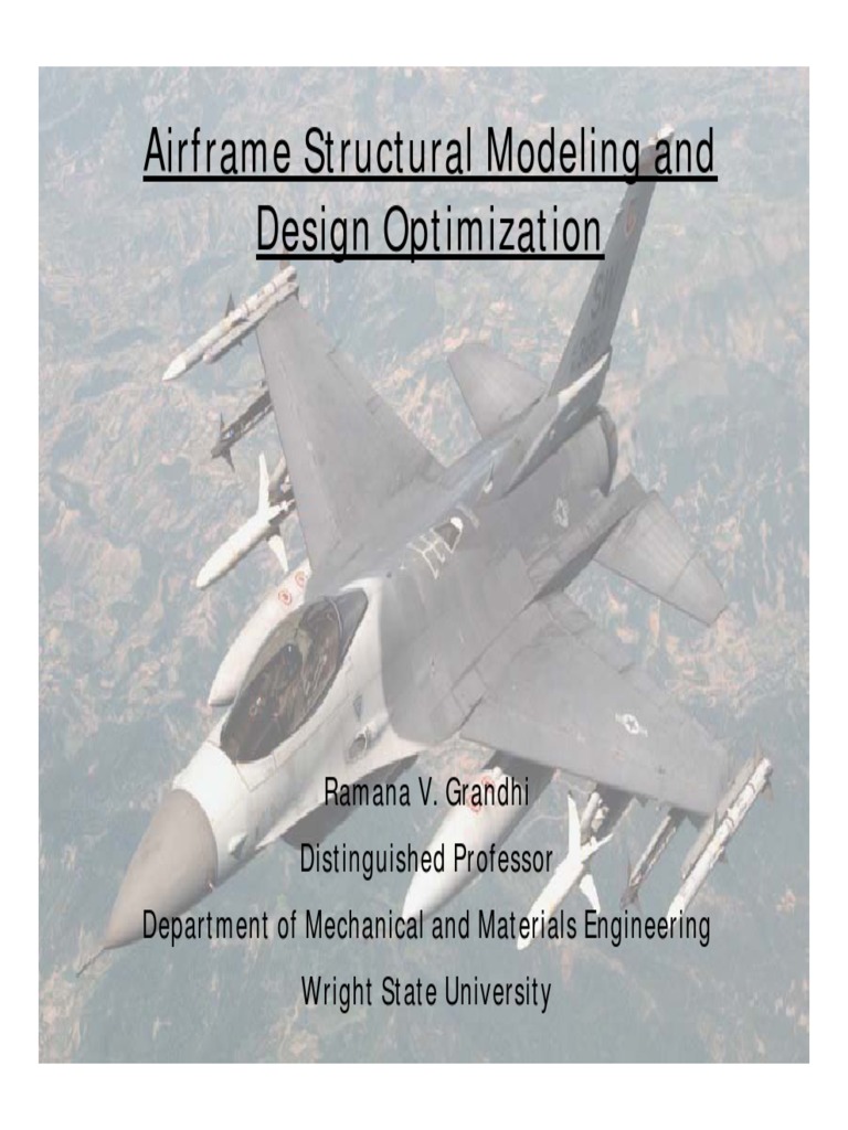 Airframe Structural Modeling and Design Optimization | PDF | Buckling ...