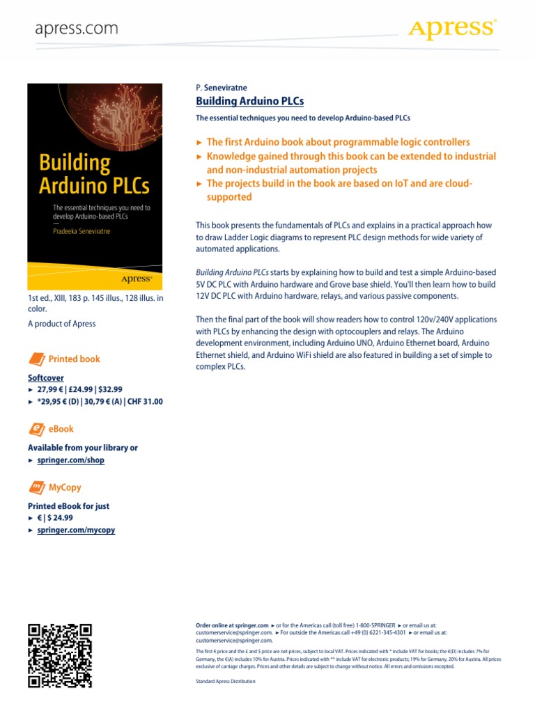 Building Arduino PLCS: The Essential Techniques You Need To Develop Arduino-Based Plcs | PDF ...