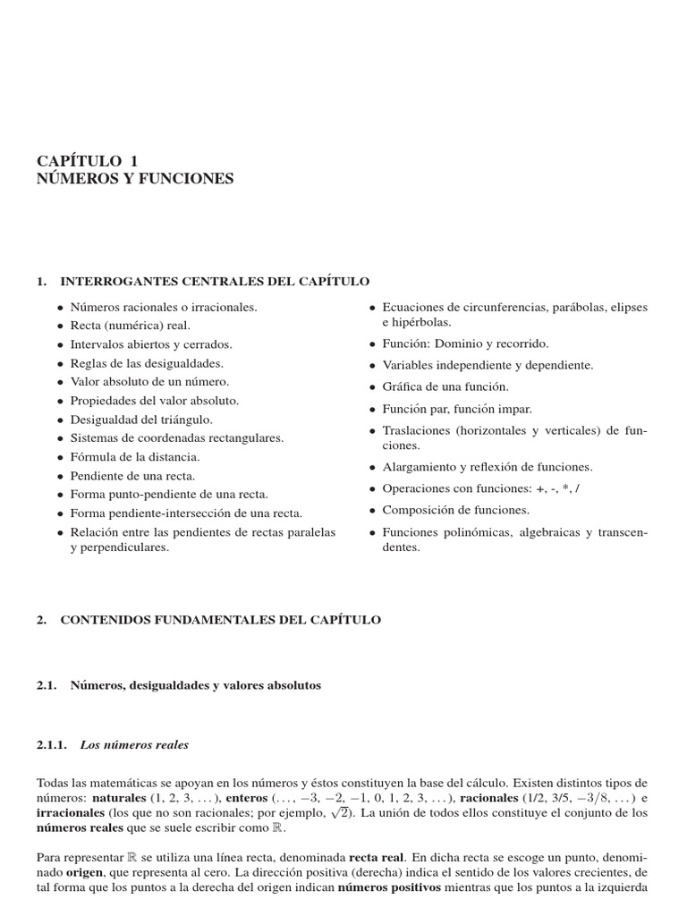 Compendio Matematica PDF | PDF