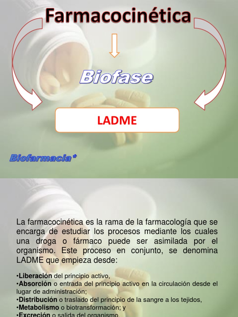 LADME | PDF | Medicamentos con receta | Farmacología