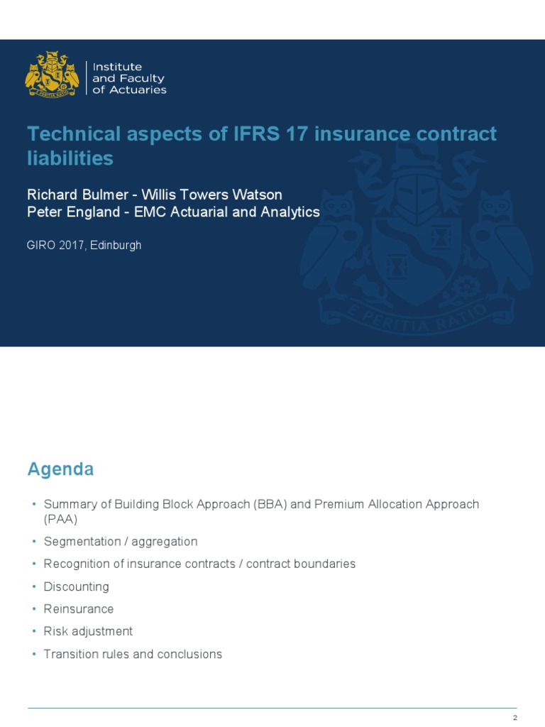 IFRS 17: Building Block Approach Overview | PDF | Reinsurance | Insurance