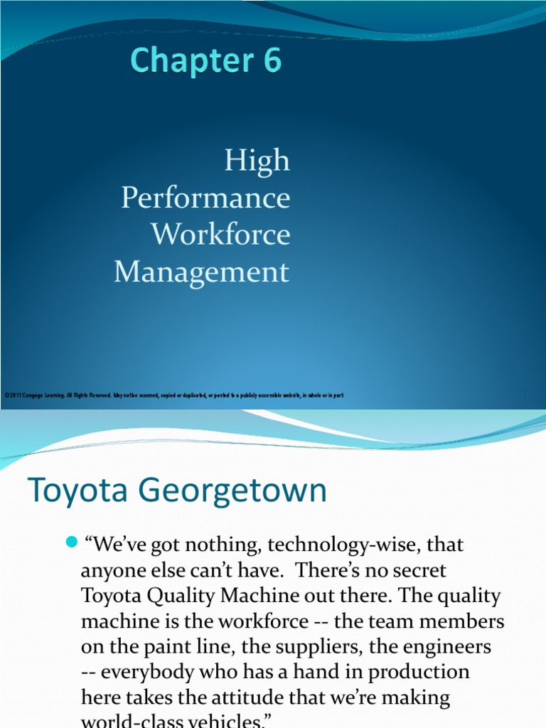 High Performance Workforce Management | PDF | Competence (Human ...