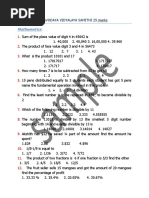 Navodaya Vidyalaya Omr Sheet Sample | PDF