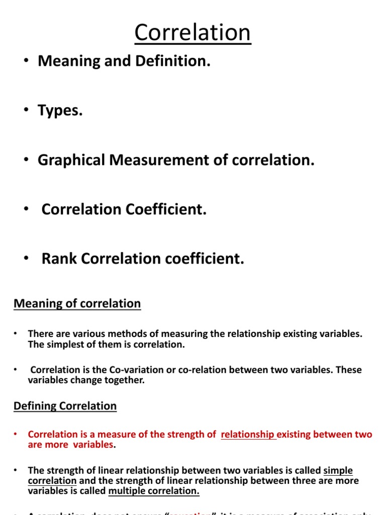 Correlation & Regression | PDF | Scatter Plot | Correlation And Dependence