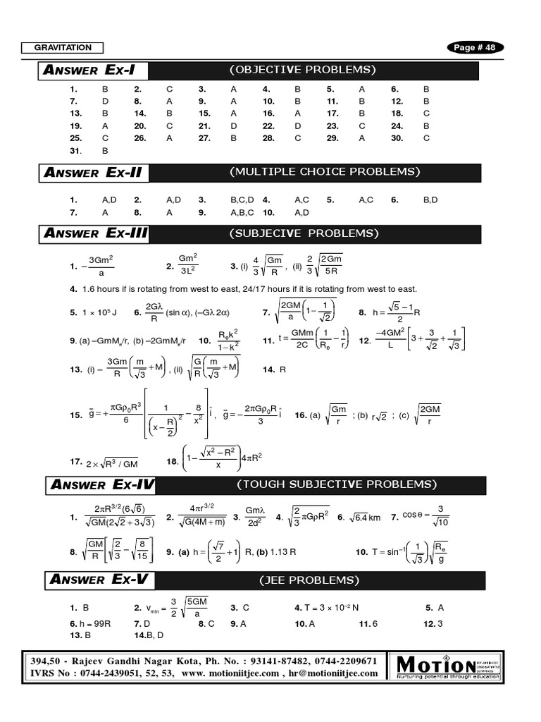 Answer Key PDF | PDF | Teaching Mathematics | Nature