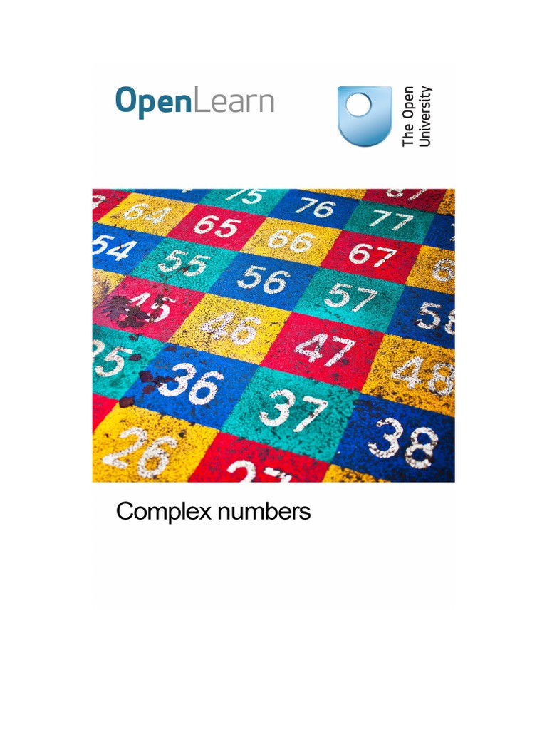 Complex Numbers | PDF | Complex Number | Coordinate System