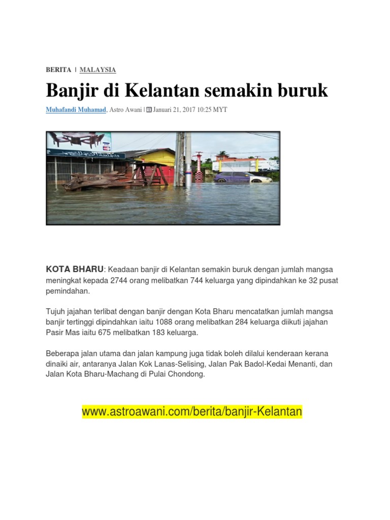 Banjir Banjir Banjir!!!!!!! | PDF