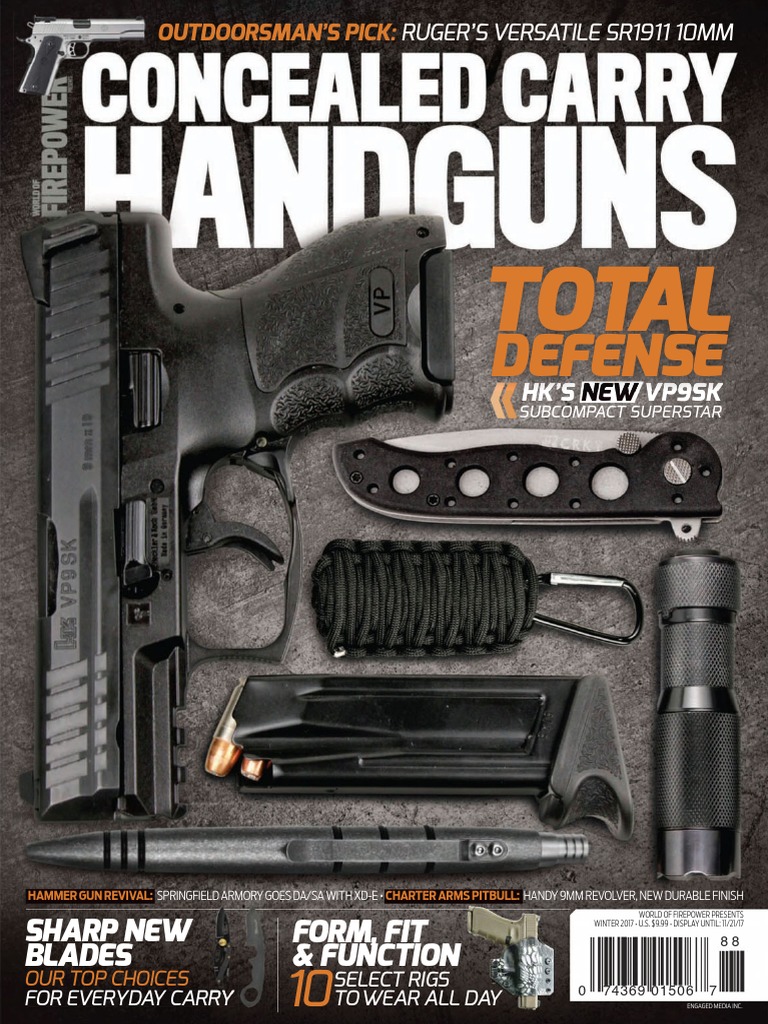 Concealed Carry Handguns December 2017 | PDF | Trigger (Firearms) | Handgun