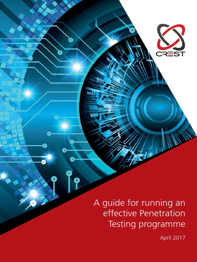 CREST Penetration Testing Guide | PDF | Vulnerability (Computing ...