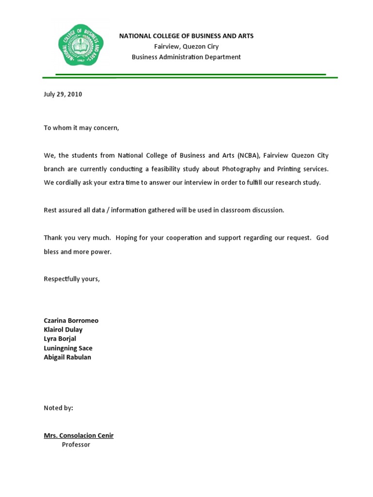 Feasibility Study Request for Photography Services | PDF | Wellness