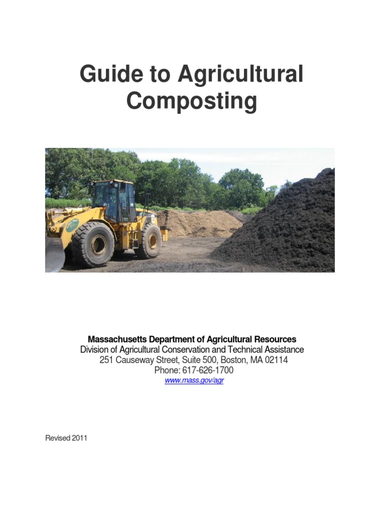 Guide To Agricultural Composting | PDF | Compost | Decomposition