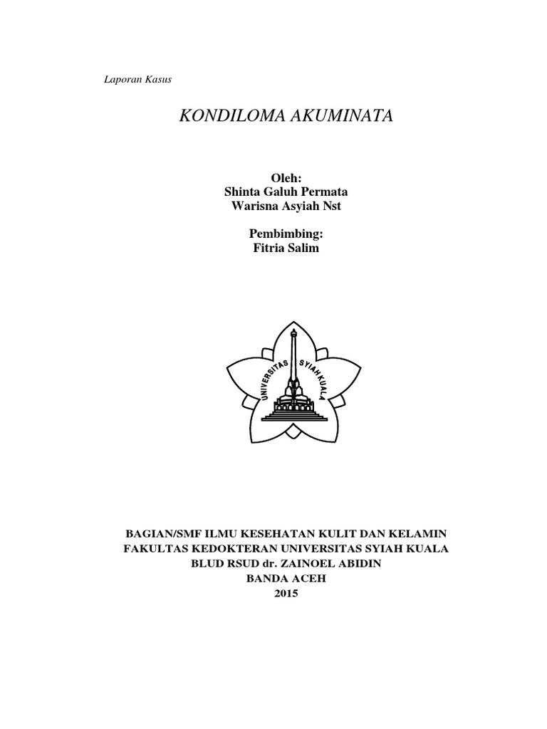 Kondiloma Akuminata | PDF