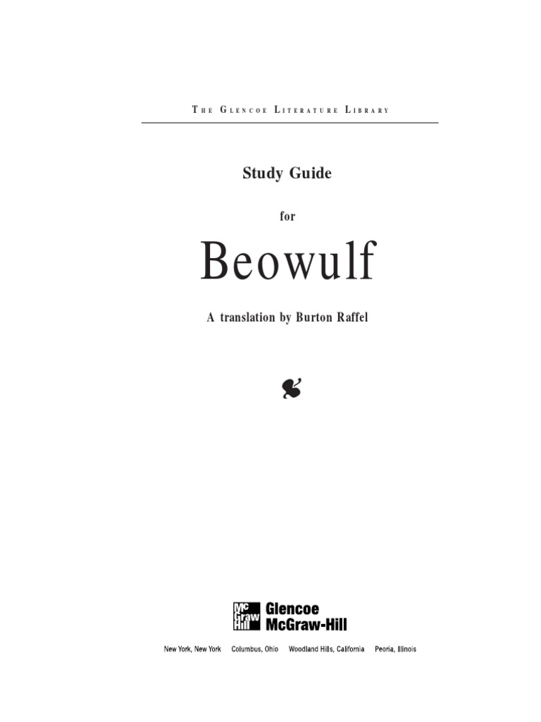 Beowulf: Study Guide | PDF | Beowulf | Poetry