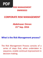 Risk Management Lecture Notes | PDF | Risk | Risk Management
