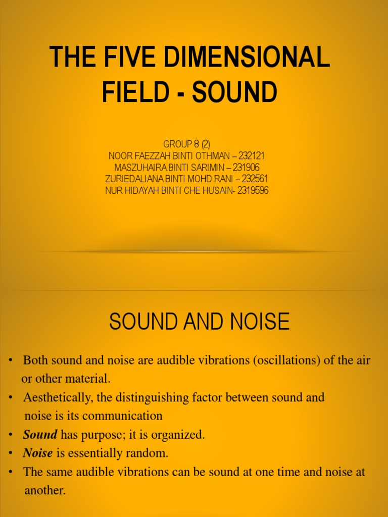 Five Dimensional Field Sound | PDF | Speech | Sound