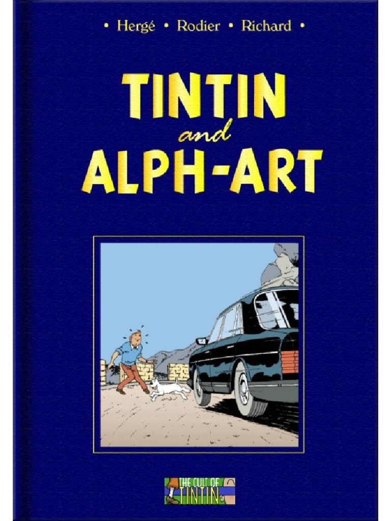 Tintin and The Alph-Art PDF | PDF