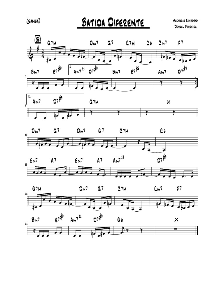 Batida Diferente | PDF