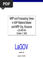 MRP Type PD vs VB in SAP Explained | PDF | Production And Manufacturing