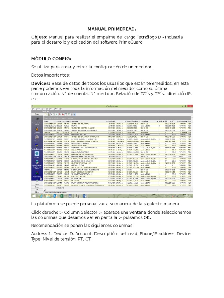 Manual Primeread | PDF