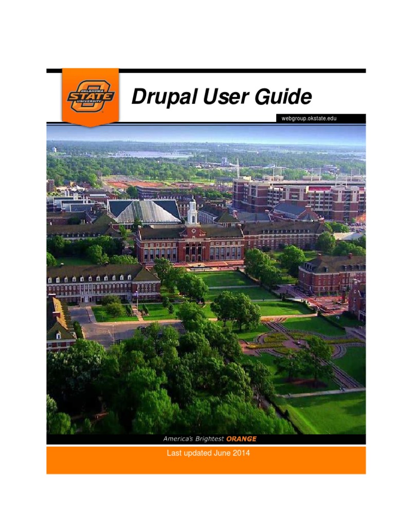 Drupal Guide Pdf Drupal Websites