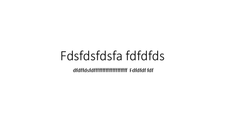 Fdsfdsfdsfa FDFDFDS: DFDFFDSFDFFFFFFFFFFFFFFFFFFFF FDFDFDF FDF | PDF