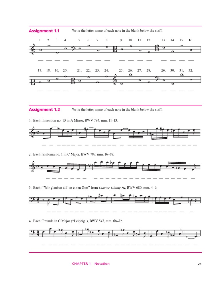 Assignment 1.1 Assignment 1.1: CHAPTER 1 Notation | PDF | Public Domain ...