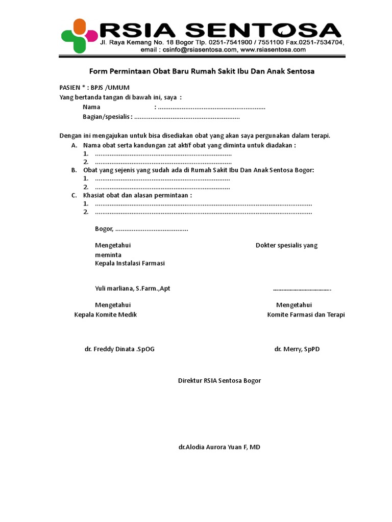 Form Permintaan | PDF