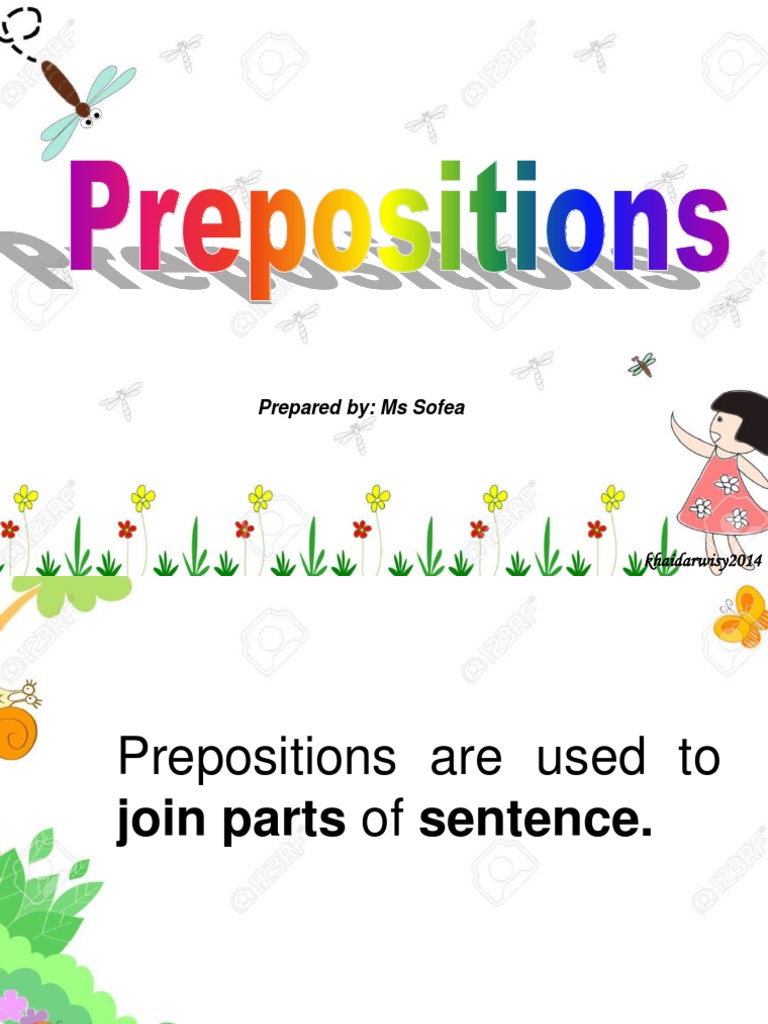 Common Prepositions and Their Uses in Expressing Location, Direction ...
