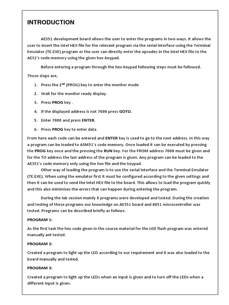 Micro Lab 3 | PDF | Computer Program | Programming