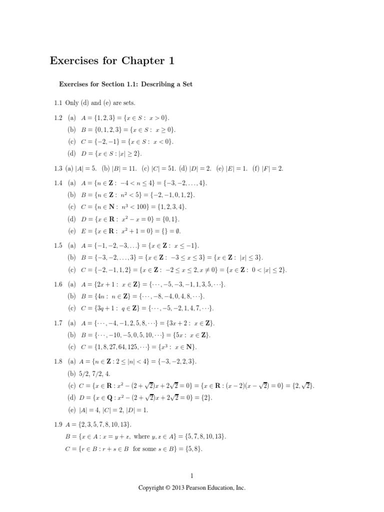 Solution Manual For Mathematical Proofs A Transition To Advanced