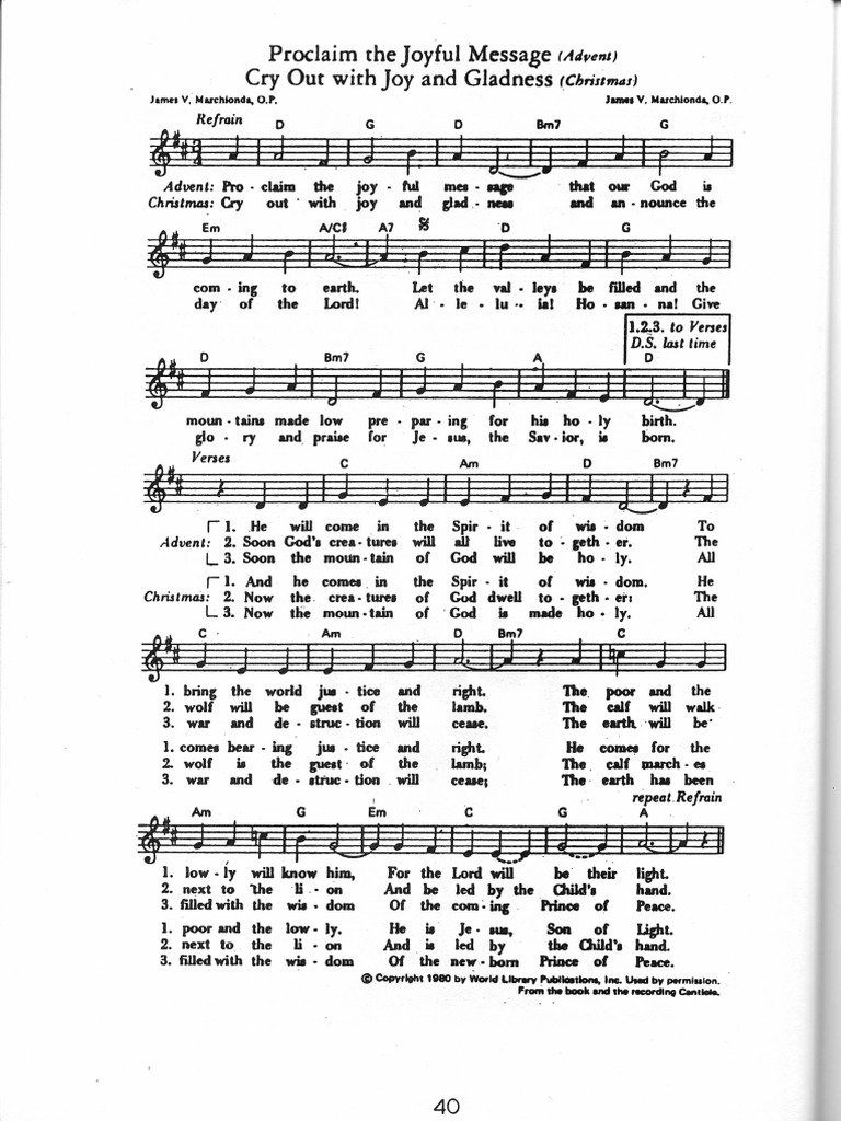 Proper Parts of The Mass (Advent 2) | PDF