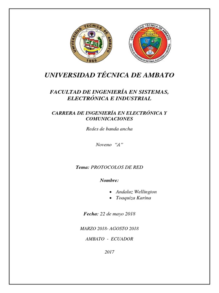 Protocolos de Red para Estudiantes | PDF | Protocolos de internet ...