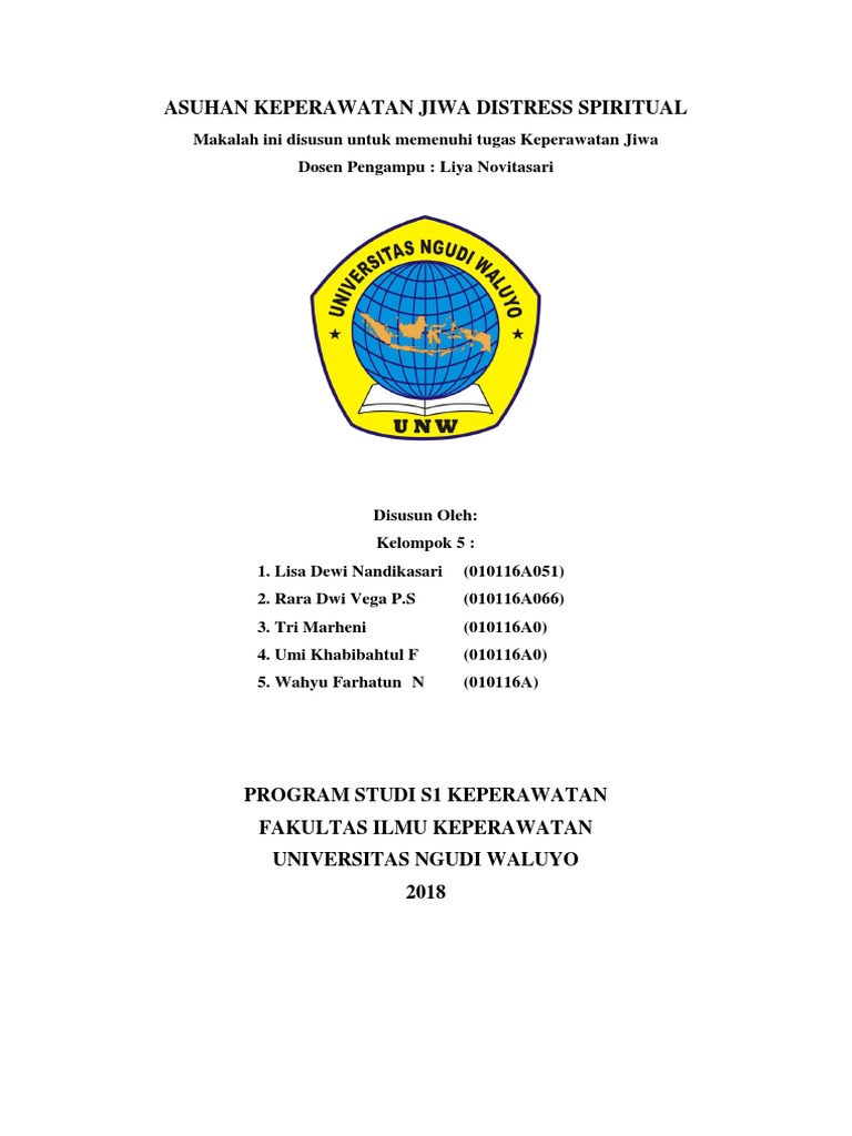 Asuhan Keperawatan Jiwa Distress | PDF