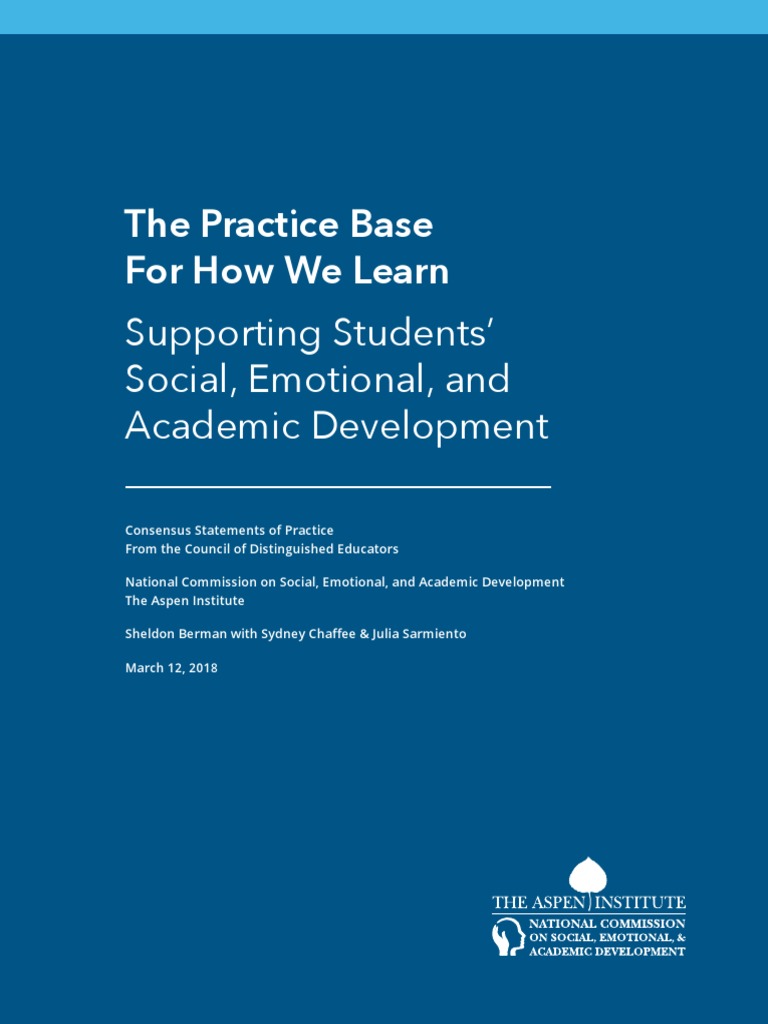 He Practice Base For How We Learn: Supporting Students' Social ...