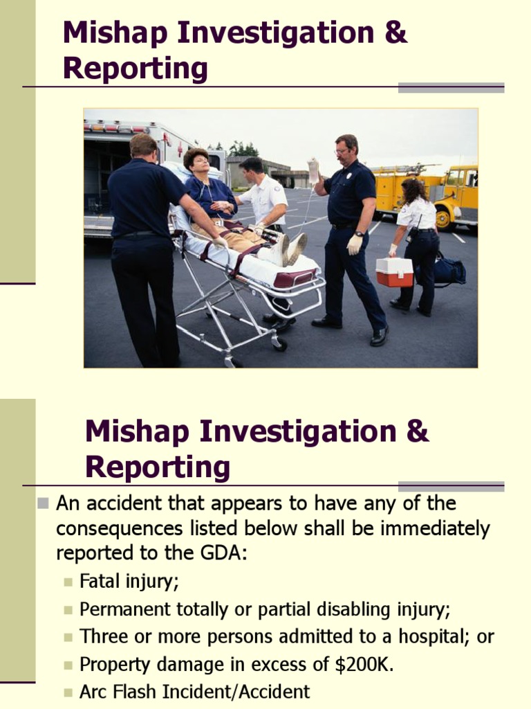 Mishap Investigation & Reporting | PDF | Causality | Traffic Collision