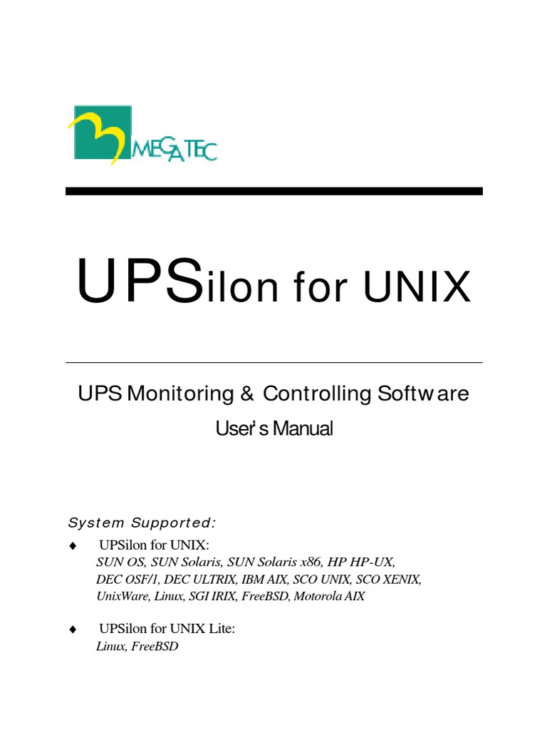 Install UPS Monitoring & Controlling Software For LINUX | PDF ...