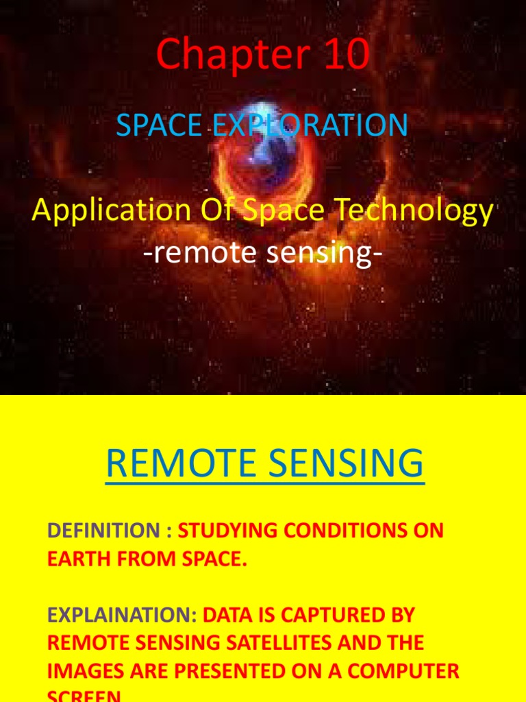 Space Exploration: Application of Space Technology | PDF