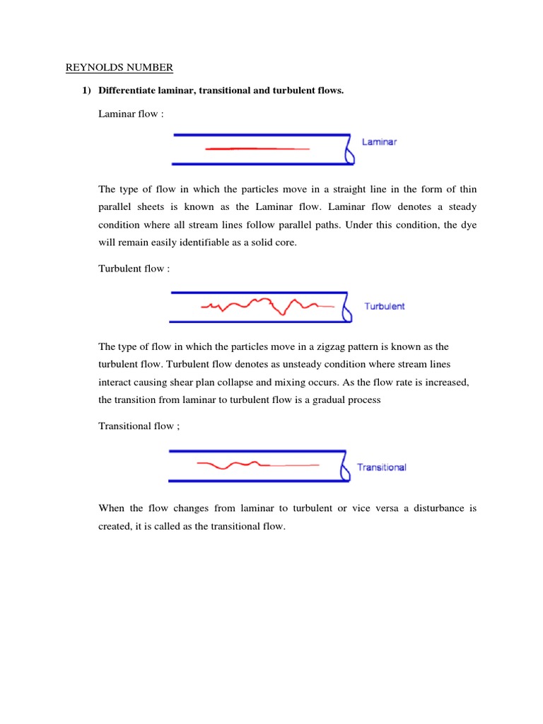 Fluid Flow Dynamics Explained | PDF | Reynolds Number | Laminar Flow