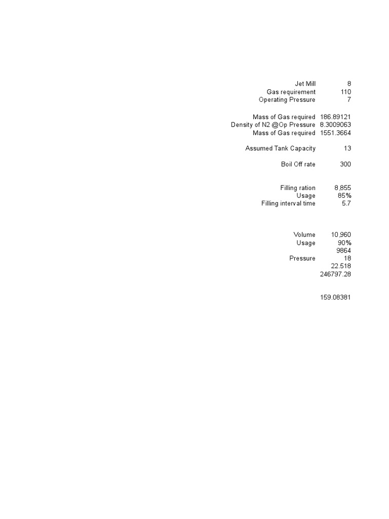 Liquid Nitrogen Density and Weight Data | PDF | Technology & Engineering