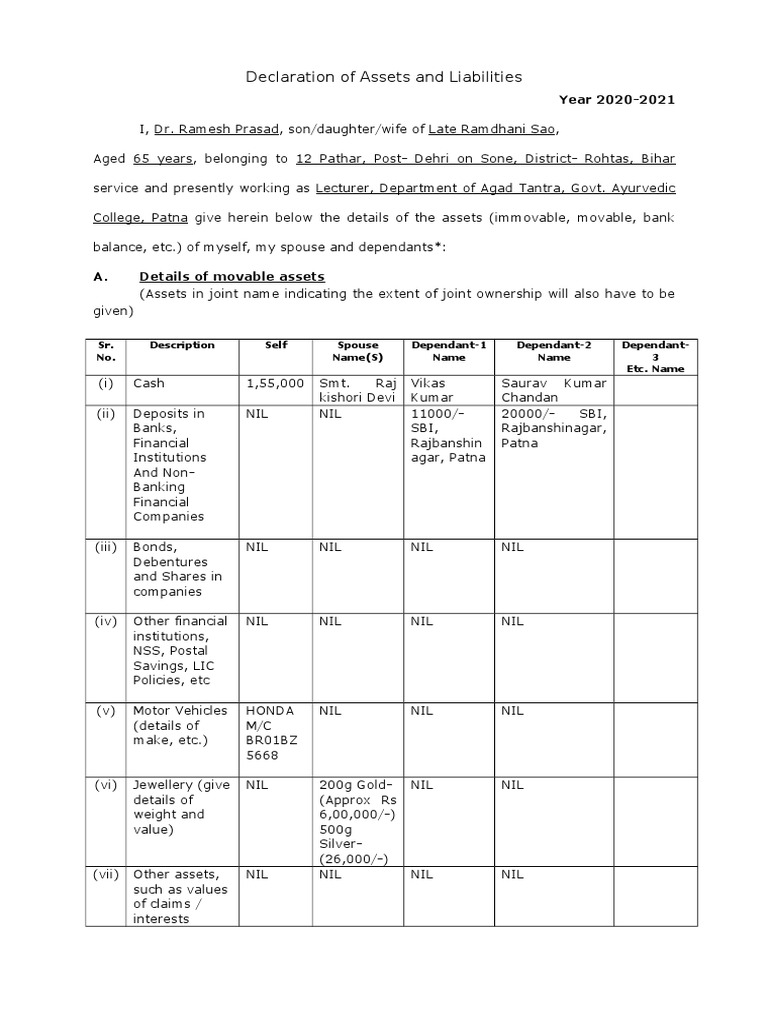 Property Return Form 2016 | PDF | Ownership | Economies