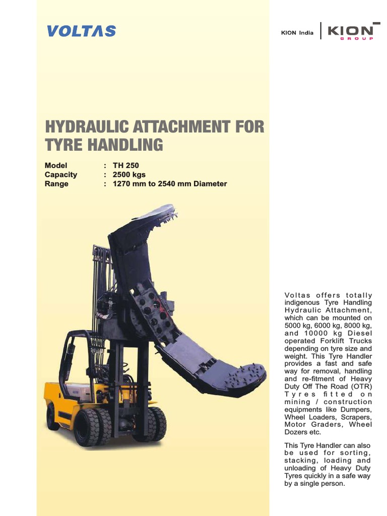 Tyre Handler | PDF | Tire | Vehicles