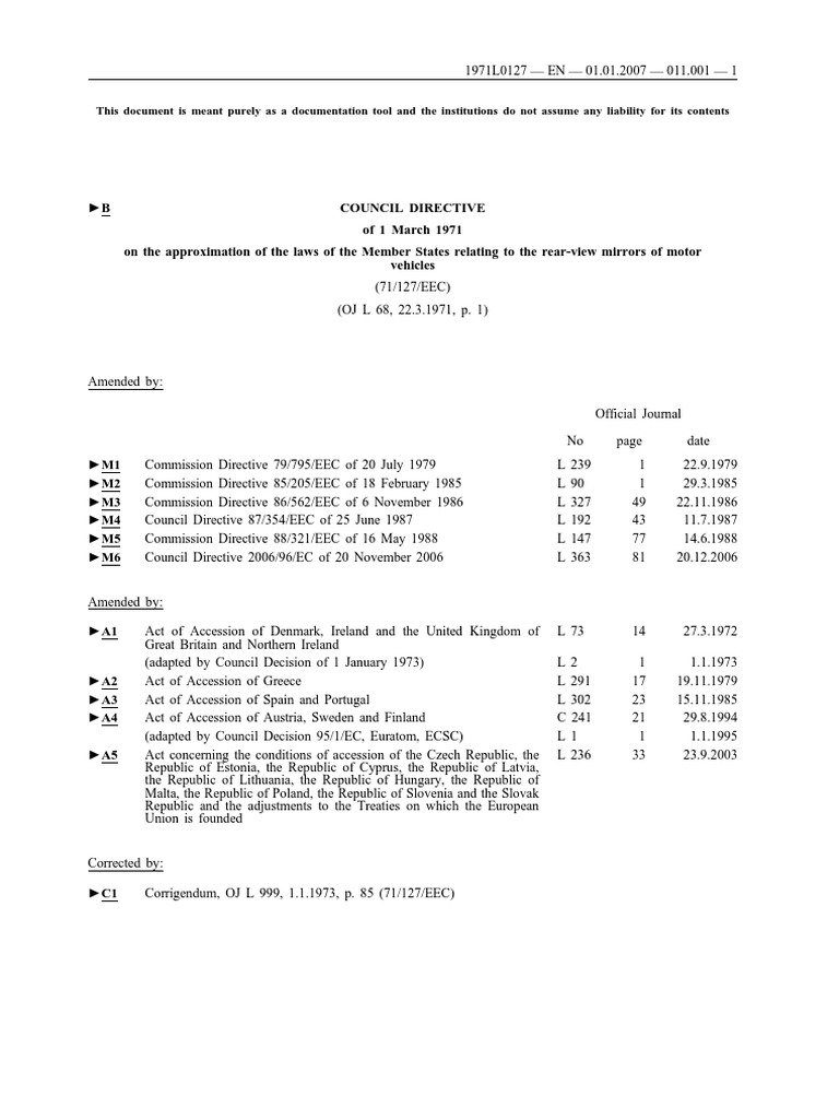 Eec 71 - 127 | PDF | Calibration | Pendulum