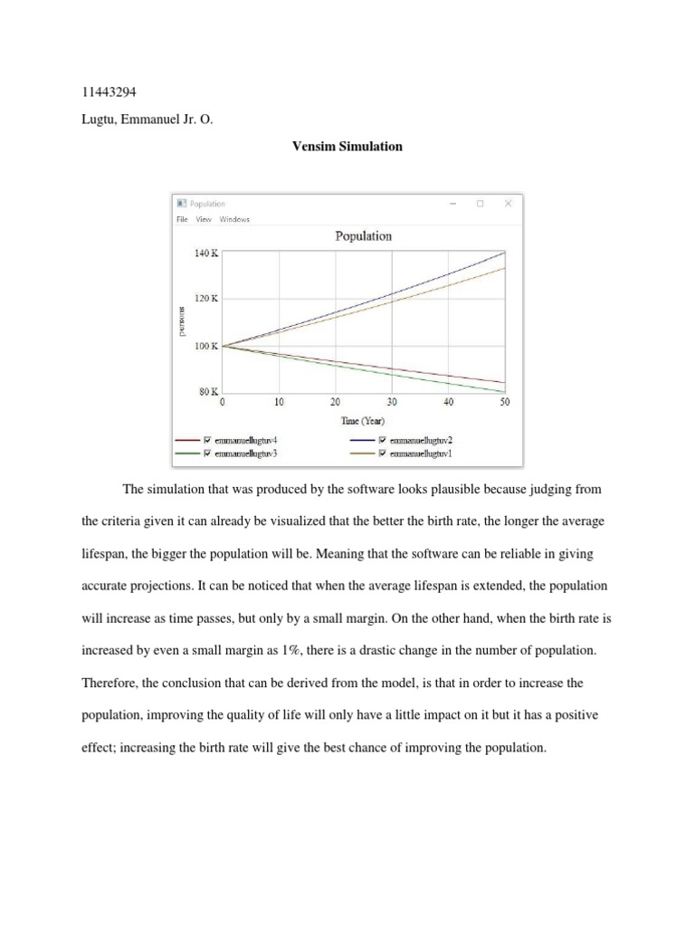 System Dynamics Vensim Analysis PDF | PDF | Simulation | Scientific ...