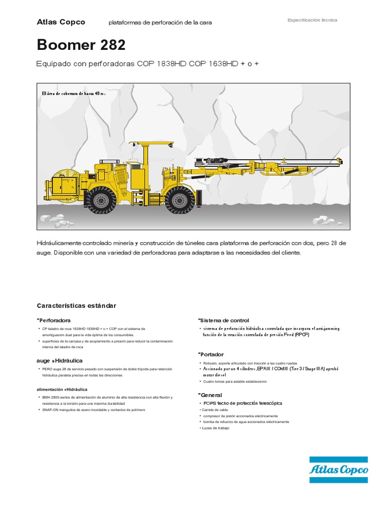 Boomer - 282 FICHA TECNICA - En.es PDF | Descargar gratis PDF | Eje | Bomba