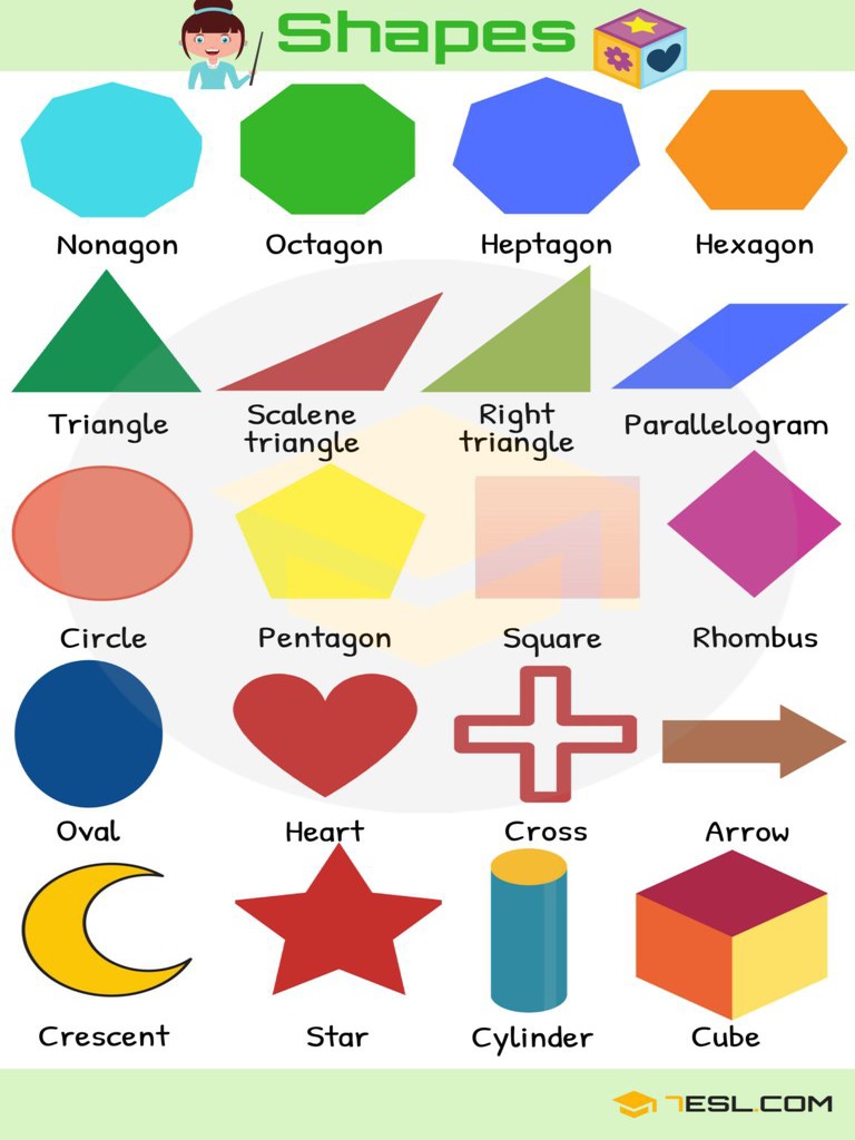 Shapes Vocabulary | PDF
