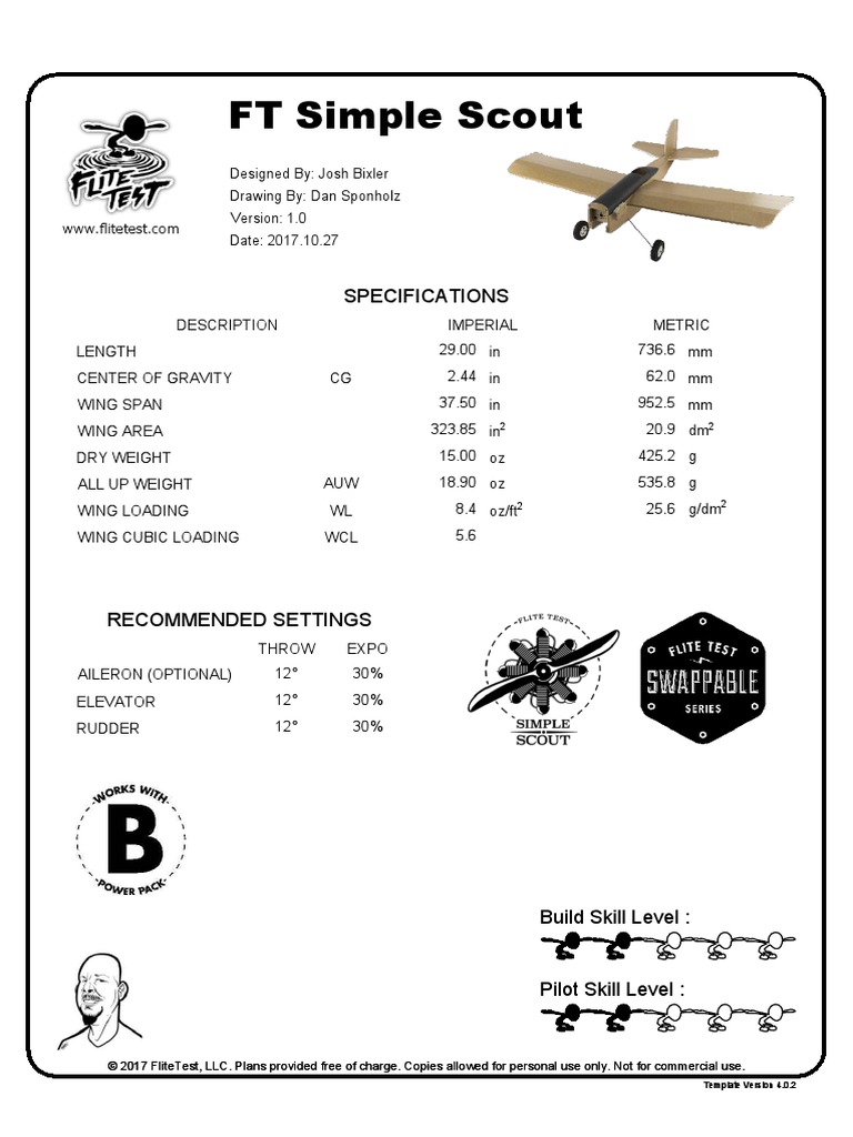 FT Simple Scout | Download Free PDF | Aerospace | Aviation