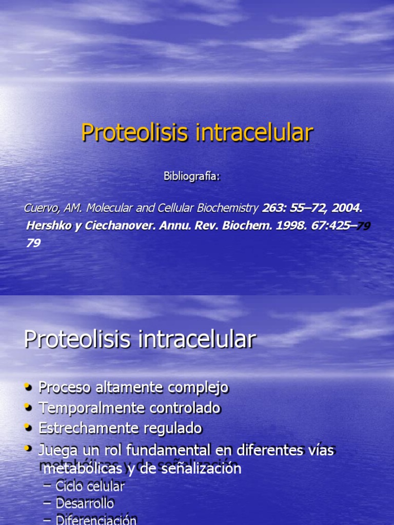 Proteolisis intracelular | Ubiquitina | Lisosoma