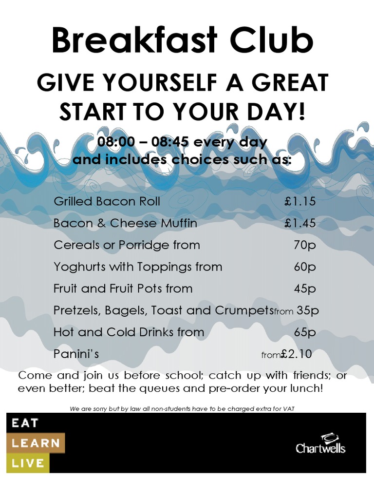 Chartwells Price List Sept15 v1 | PDF | Eating Behaviors Of Humans | Foods