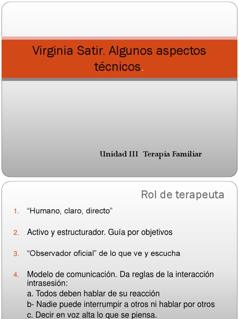 Virginia Satir | PDF | Communication | Cognition