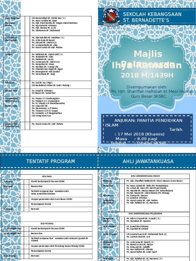 Buku Program Ihya Ramadan | PDF